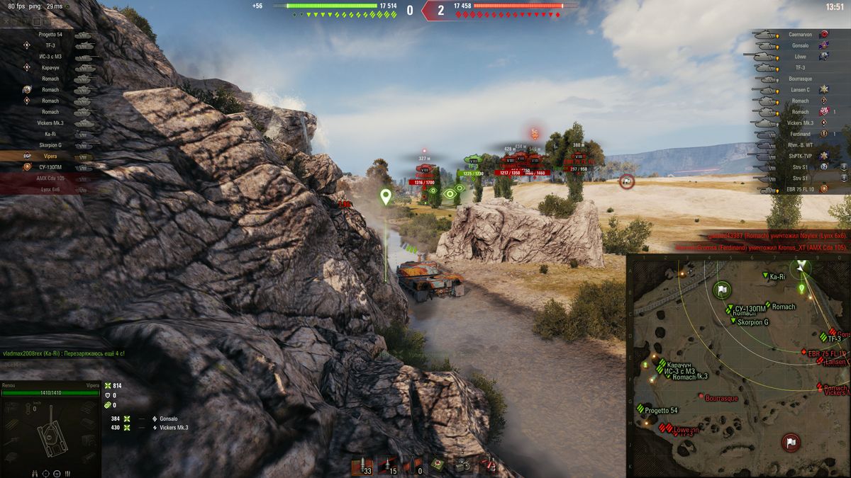 Positions by WotStat