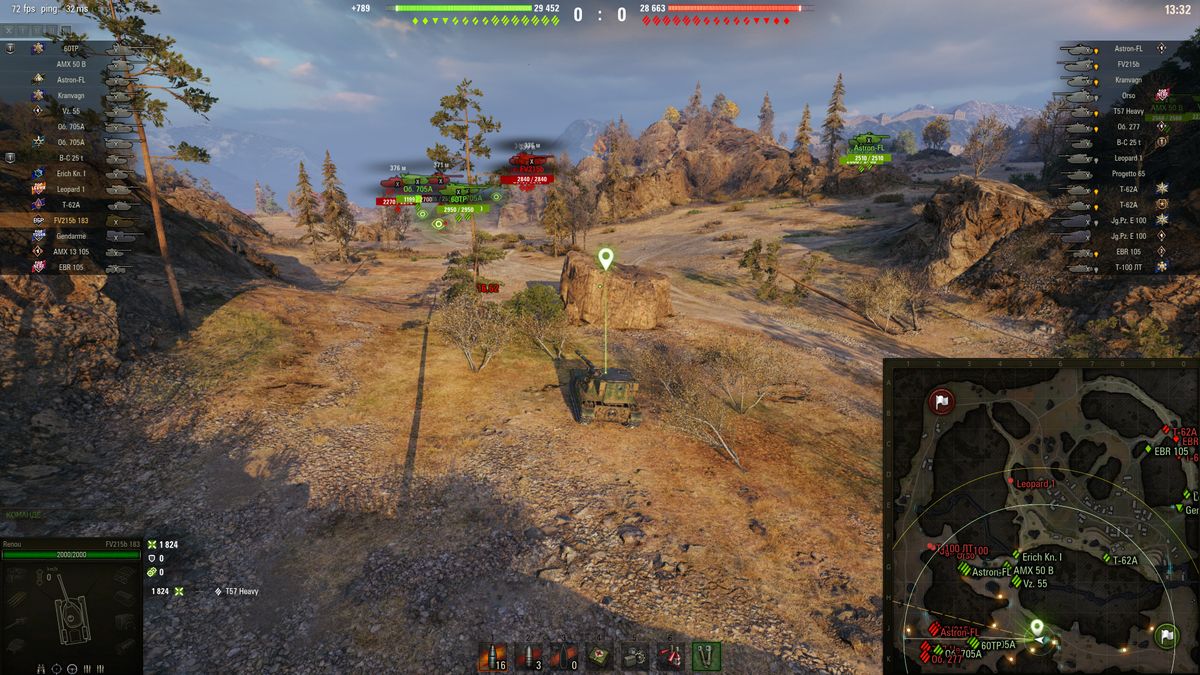 Positions by WotStat