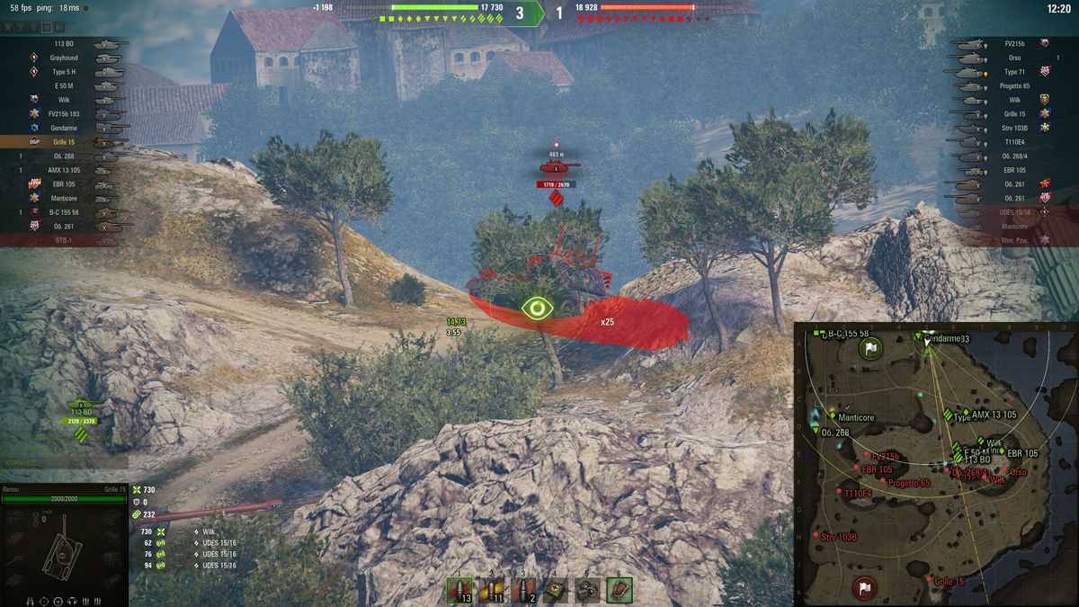 Positions by WotStat