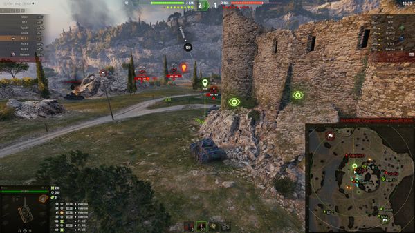 Positions by WotStat